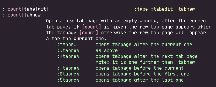How To Open A New Tab Vim